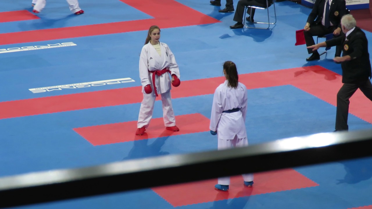 44th EKF karate Junior, Cadet and U21 Championships Kmitt - YouTube