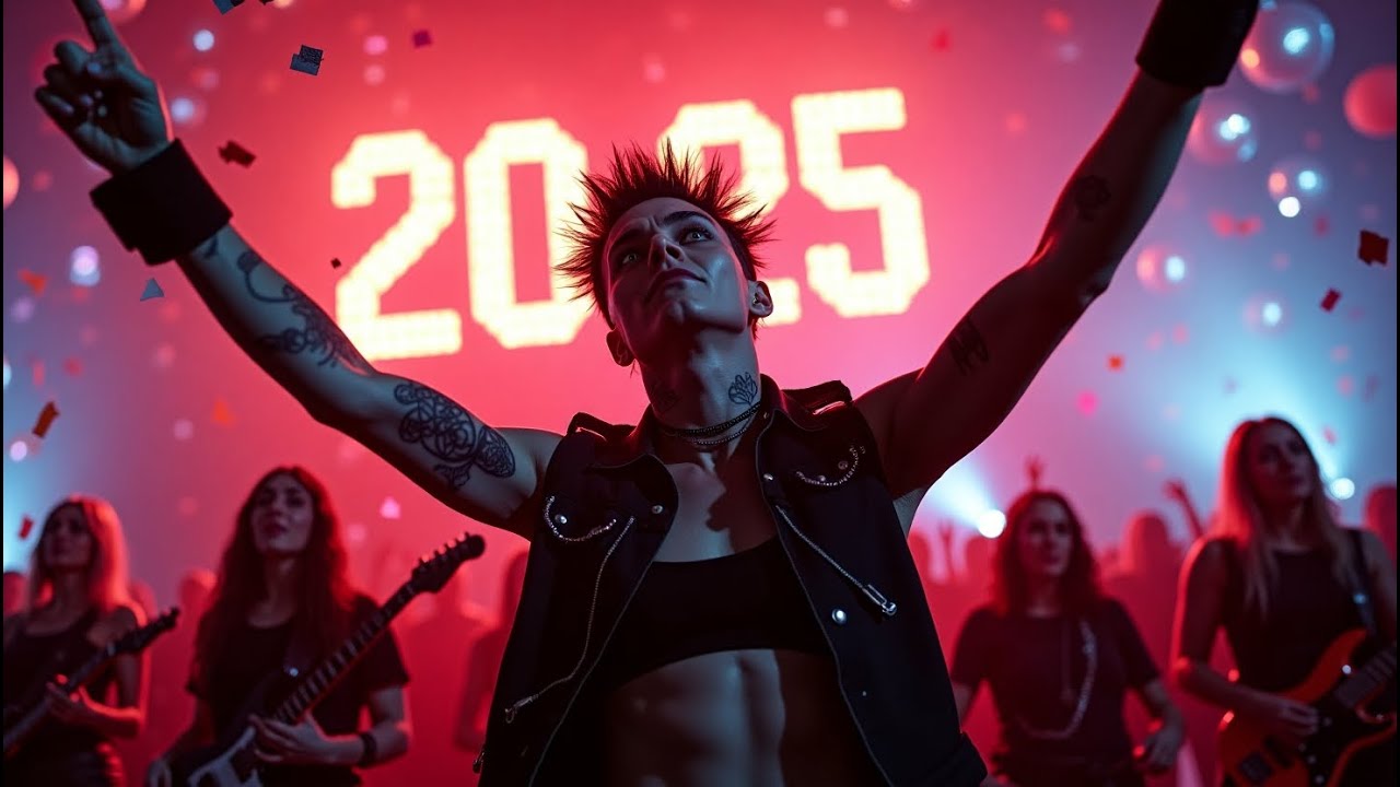 🎸 Rockin' Holiday Anthems & Epic New Year Countdown 2025 | Original ...