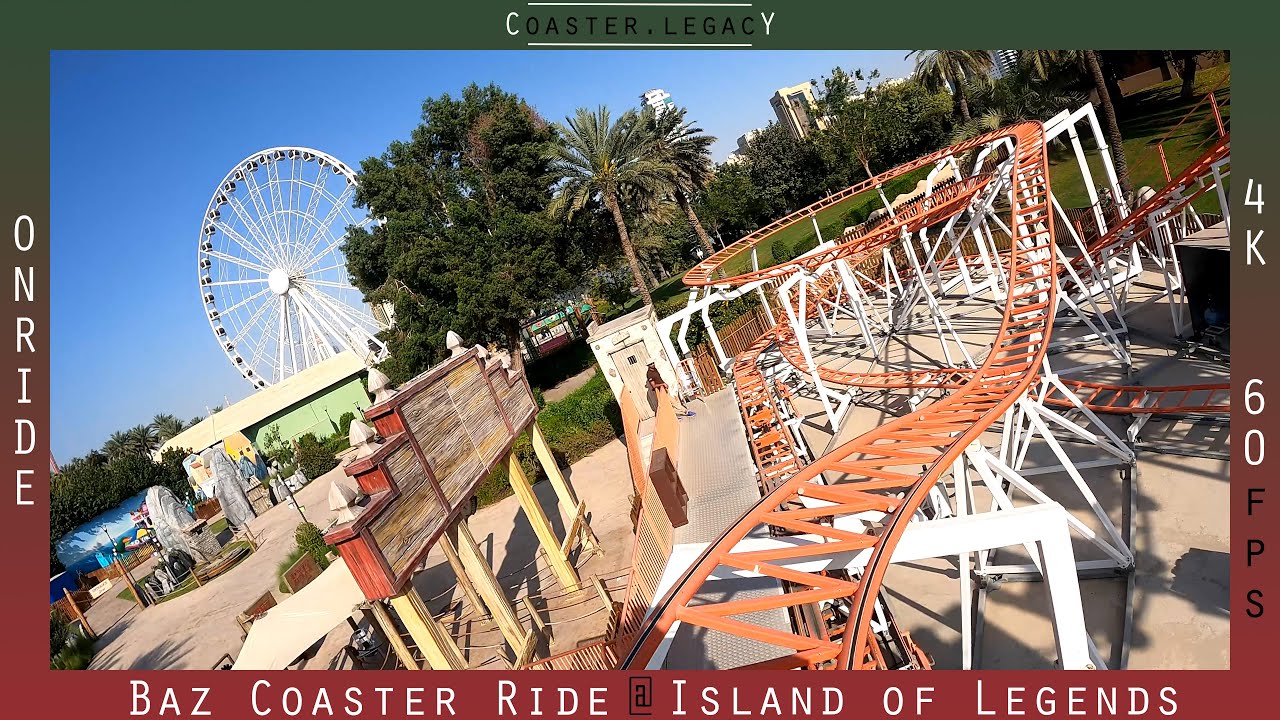 POV • Baz Coaster Ride @ Island of Legends | 4K @60fps - YouTube