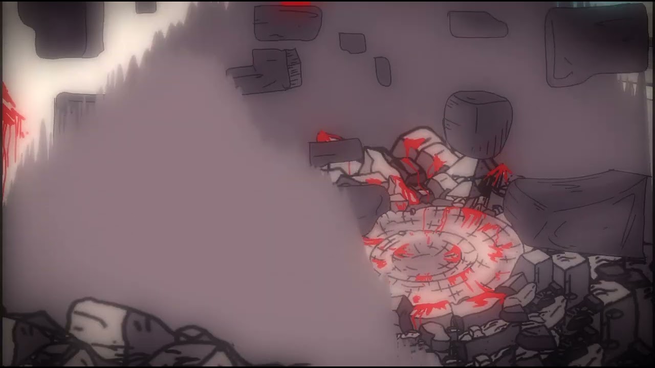 sakuga effects _ Impact frame + yutapon cubes ( sakuga mad ) - YouTube