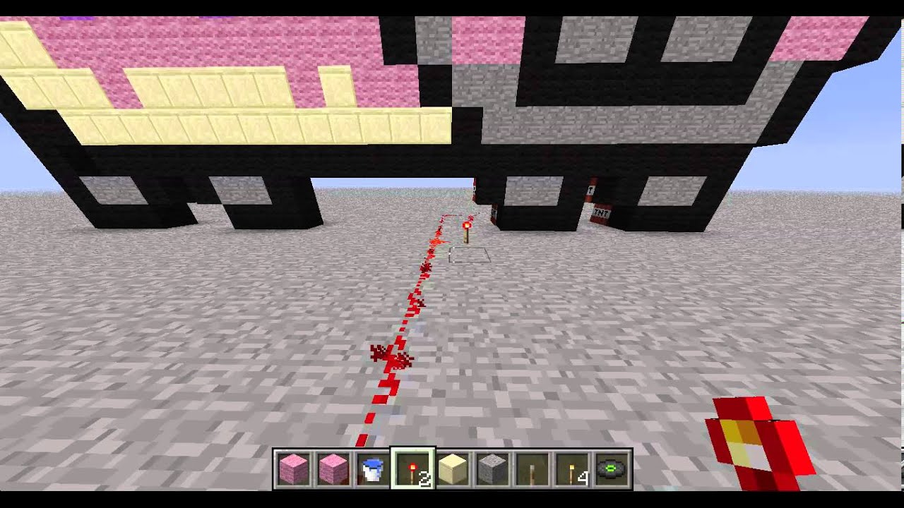 Minecraft-Nyan-cat explosion(FULL TNT Cat) - YouTube