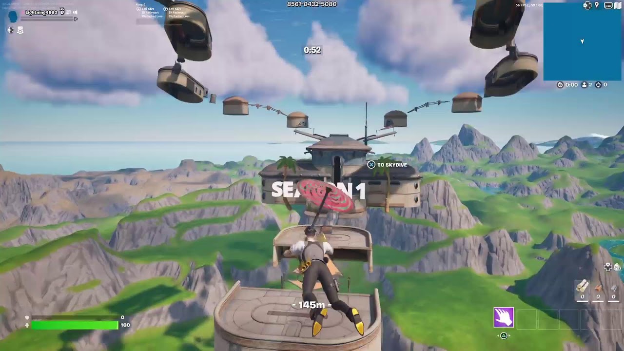 Fortnite only up chapter 3 - YouTube