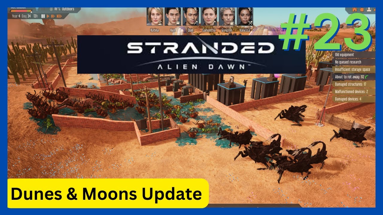 Stranded: Alien Dawn #23 | Insane Difficulty, Testing Out Missile ...