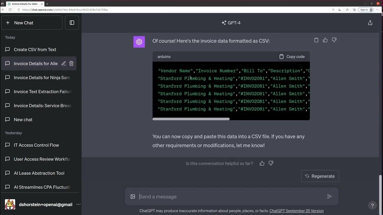 [63] Using ChatGPT to extract accounting information from an invoice ...