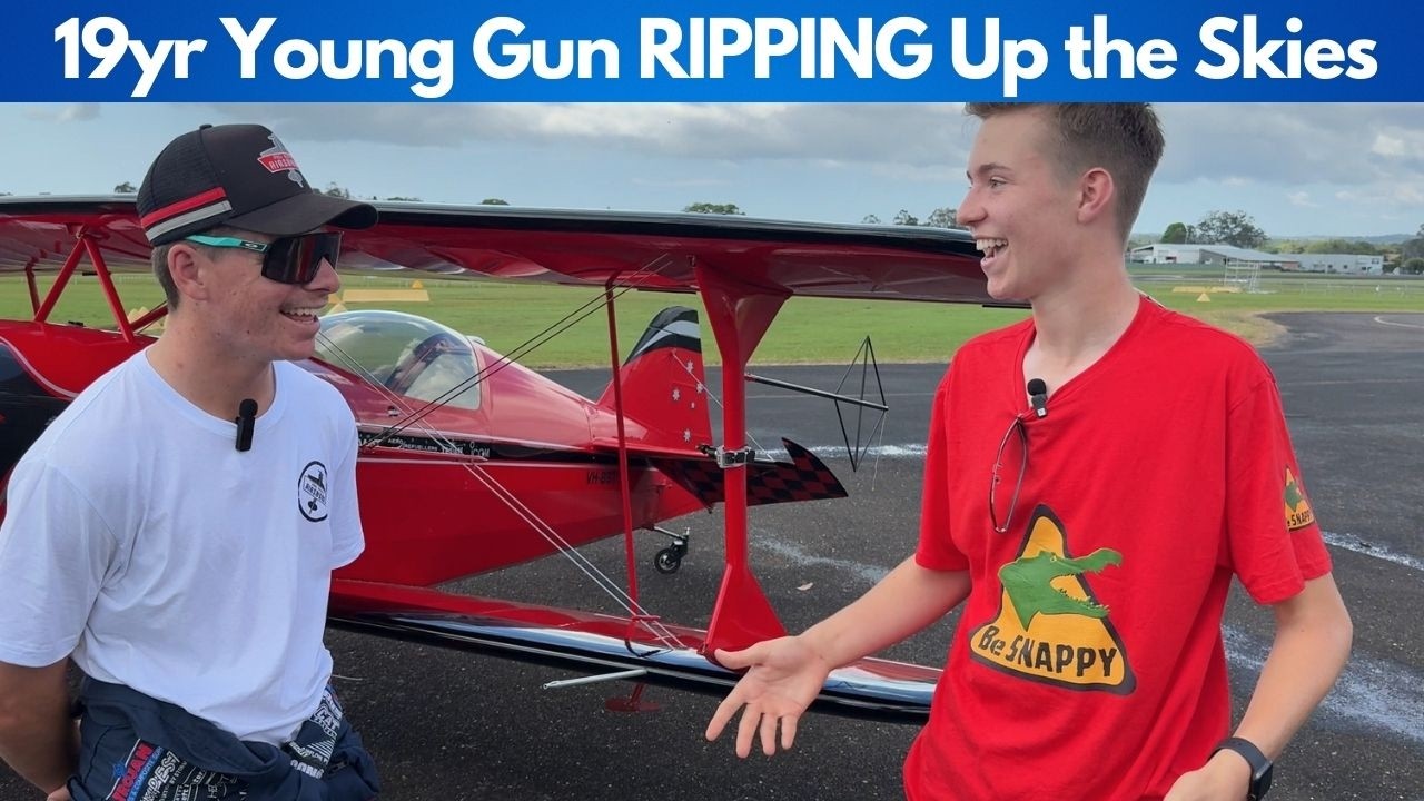 Jett Bennet - 19yr Old Aerobatic Sky Ace. Wolf Pitts Aircraft Interview ...