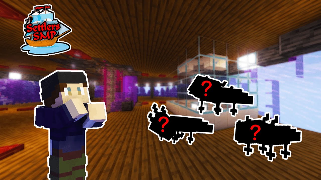 They STOLE my AXOLOTLS - Settlers SMP EP 4 (ORIGINS Mod) - YouTube