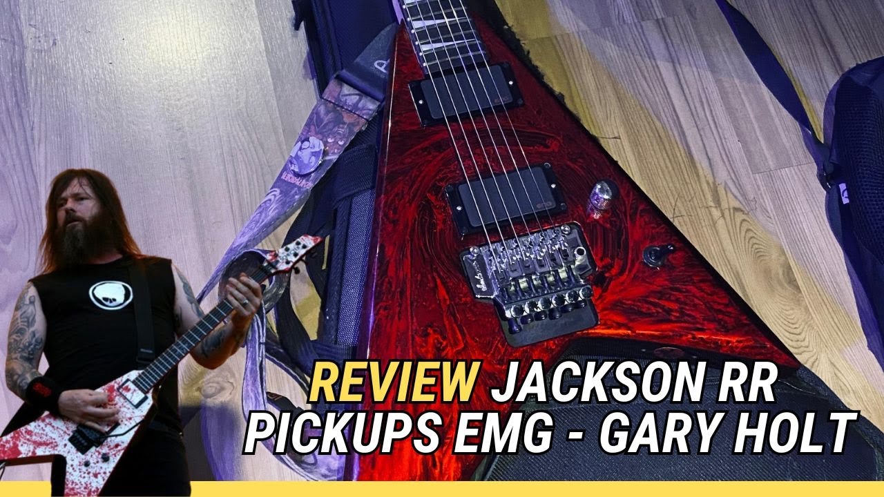 REVIEW - Jackson Rhoads RX10D | Pickups EMG GARY HOLT (81/89R) - YouTube