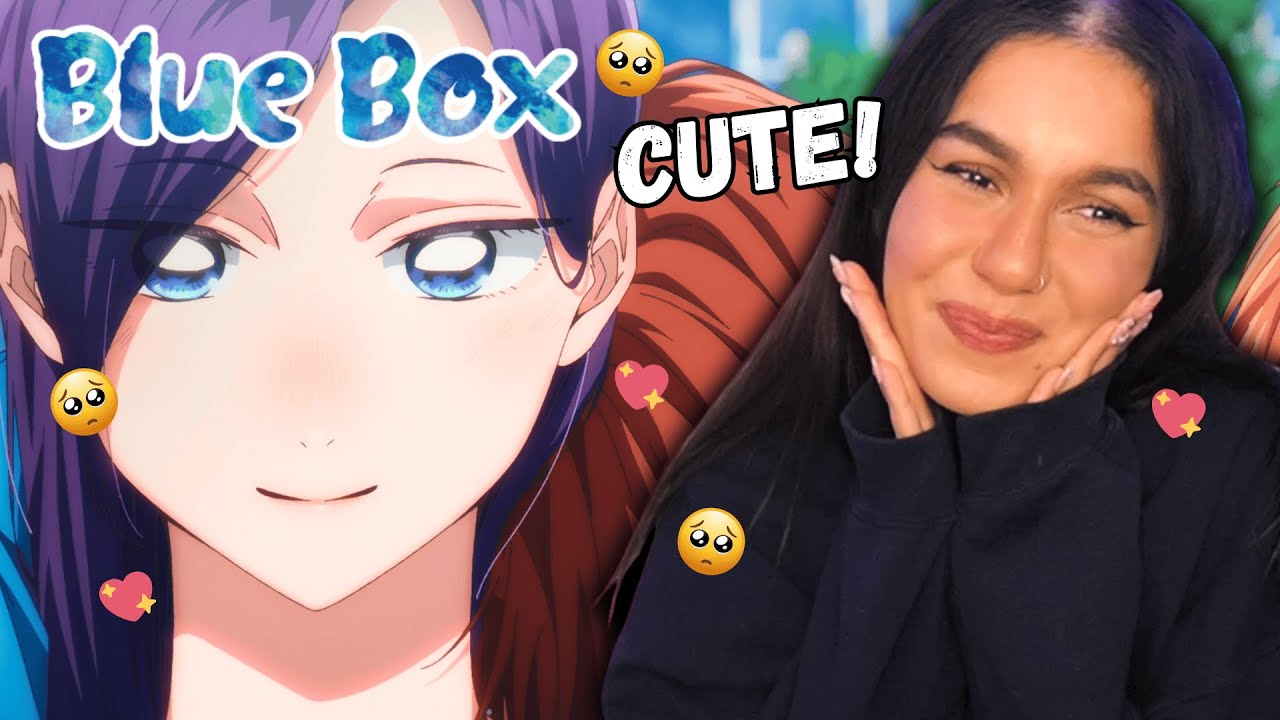 KAREN + HARYU 💖│Blue Box Episode 13 Reaction│アオのハコ - YouTube