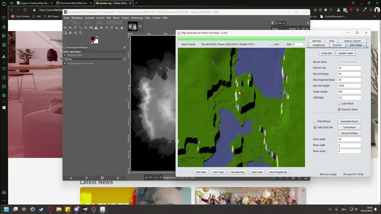 Wurm Unlimited - Mapping Tutorial - How To Make a Custom Map Pt 1 ...