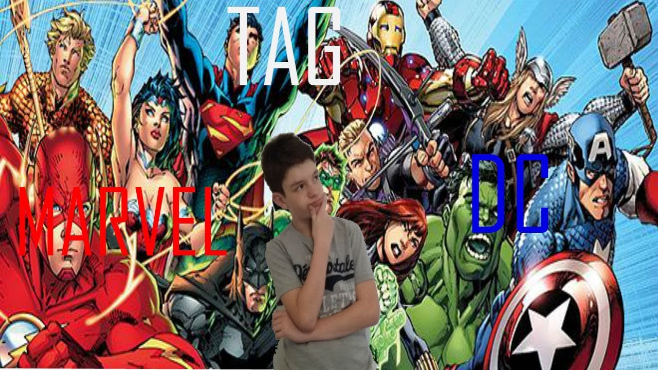 TAG DC MARVEL - YouTube