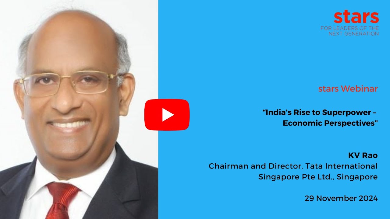 India’s Rise to Superpower – Economic Perspectives with KV Rao - YouTube