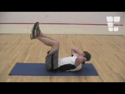 Double Crunch - Ab Exercise - YouTube
