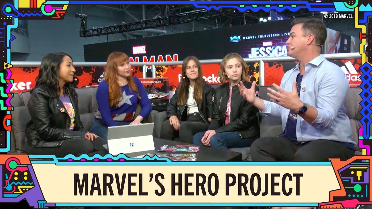 The Inspiring Stars of Marvel's Hero Project | Marvel LIVE @ NYCC 2019 ...