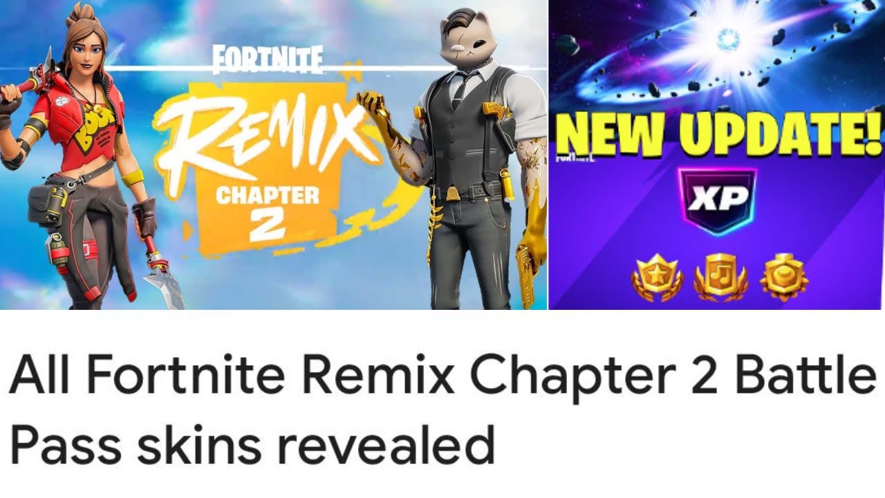 Fortnite Chapter 2 Remix FINAL Teaser! (Battle Pass Gets MAJOR Changes ...