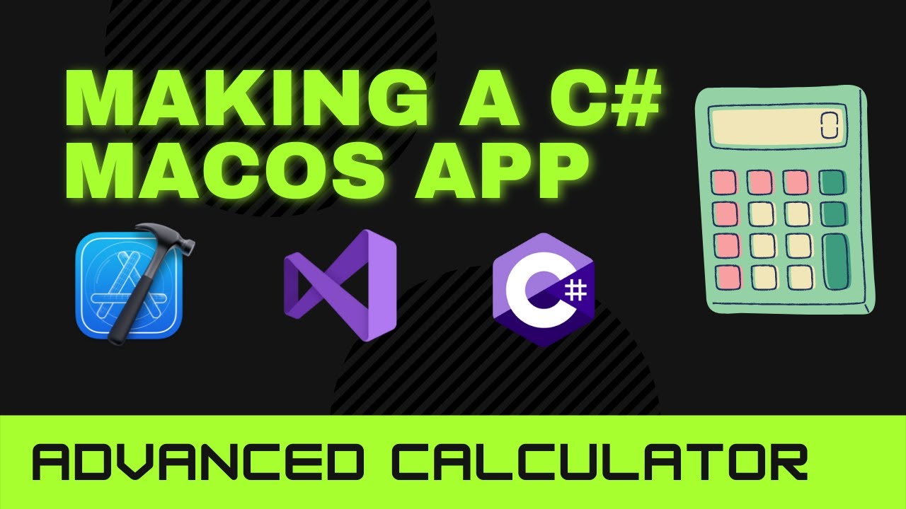 Making a More Advanced Calculator App | C# MacOS App Development - YouTube