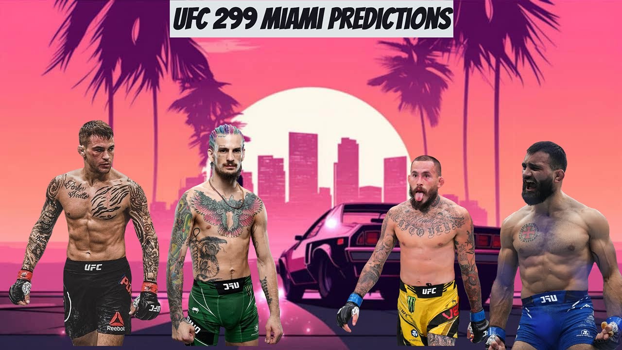 UFC 299 Predictions - YouTube