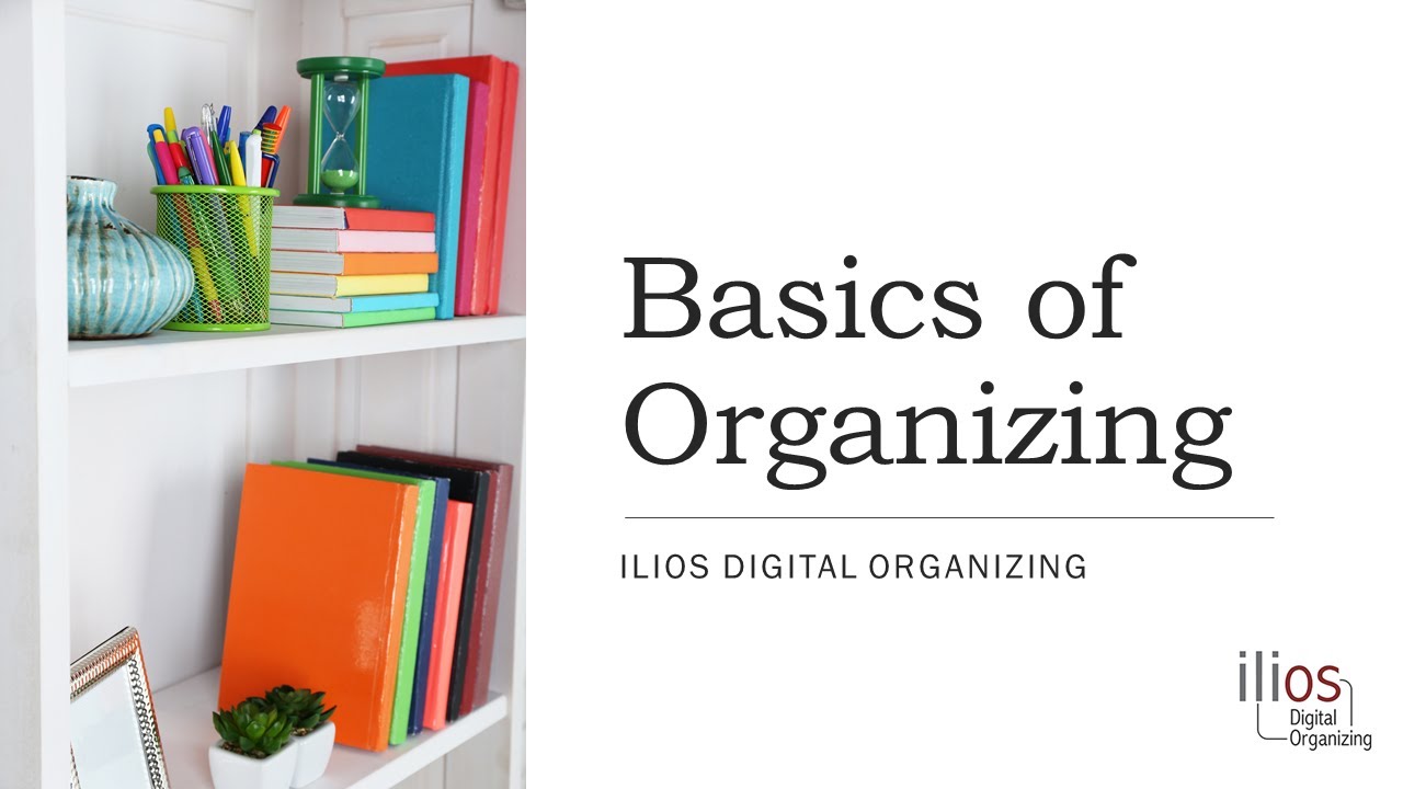 Organizing Basics - How to Sort Your Stuff - YouTube