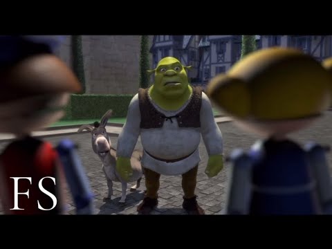 Shrek Duloc Scene 2 Live Crew Mashup Freddy Spaghetti - YouTube