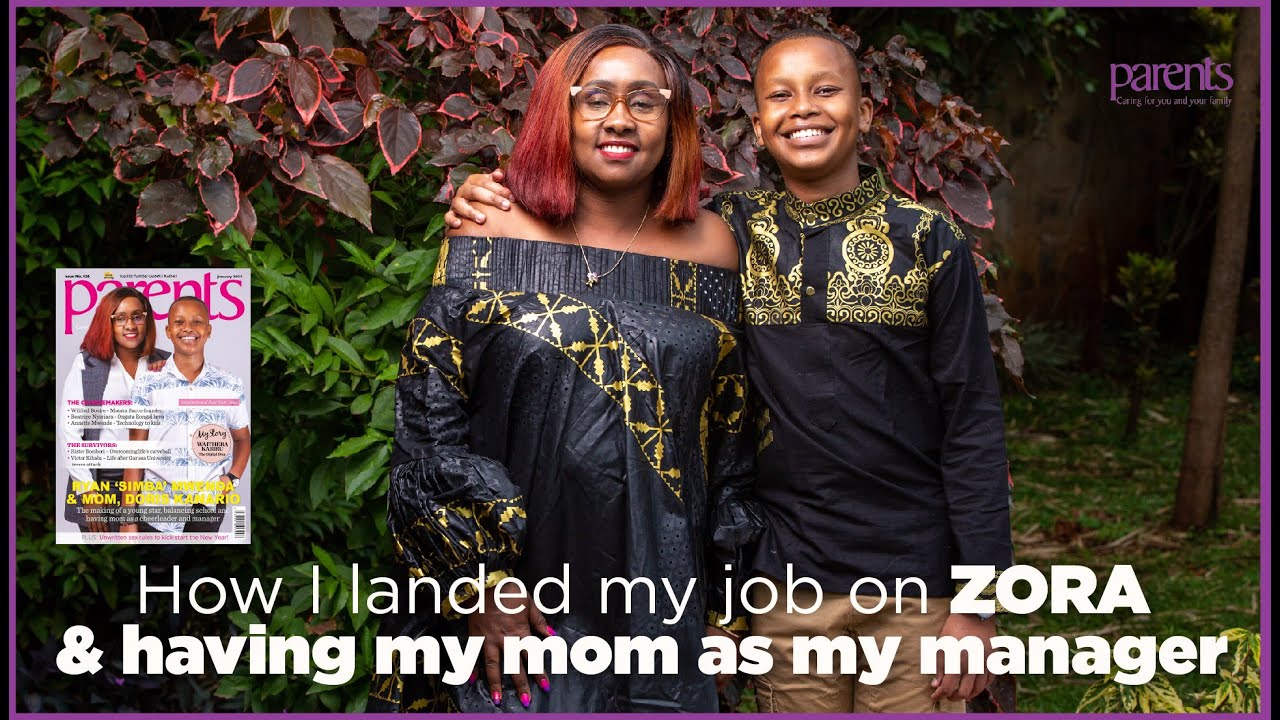 Meet Ryan Mwenda aka Simba from Zora and his real mom, Doris Kanario ...