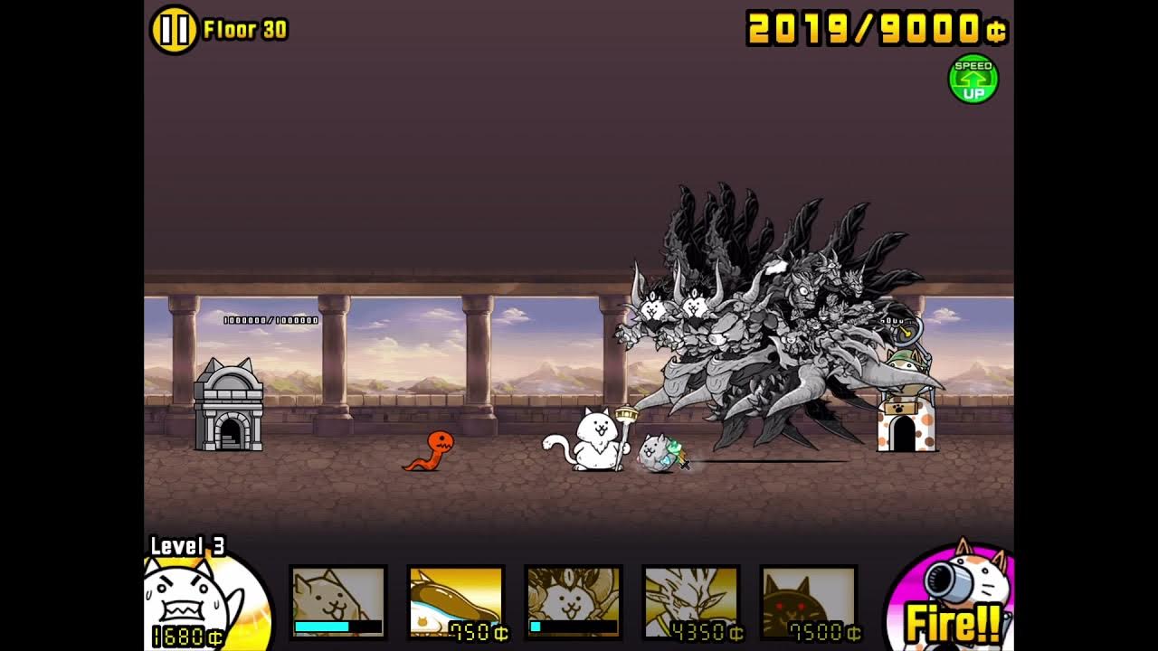 The Battle Cats | Floor 30 Ft. Lasvoss Reborn - YouTube