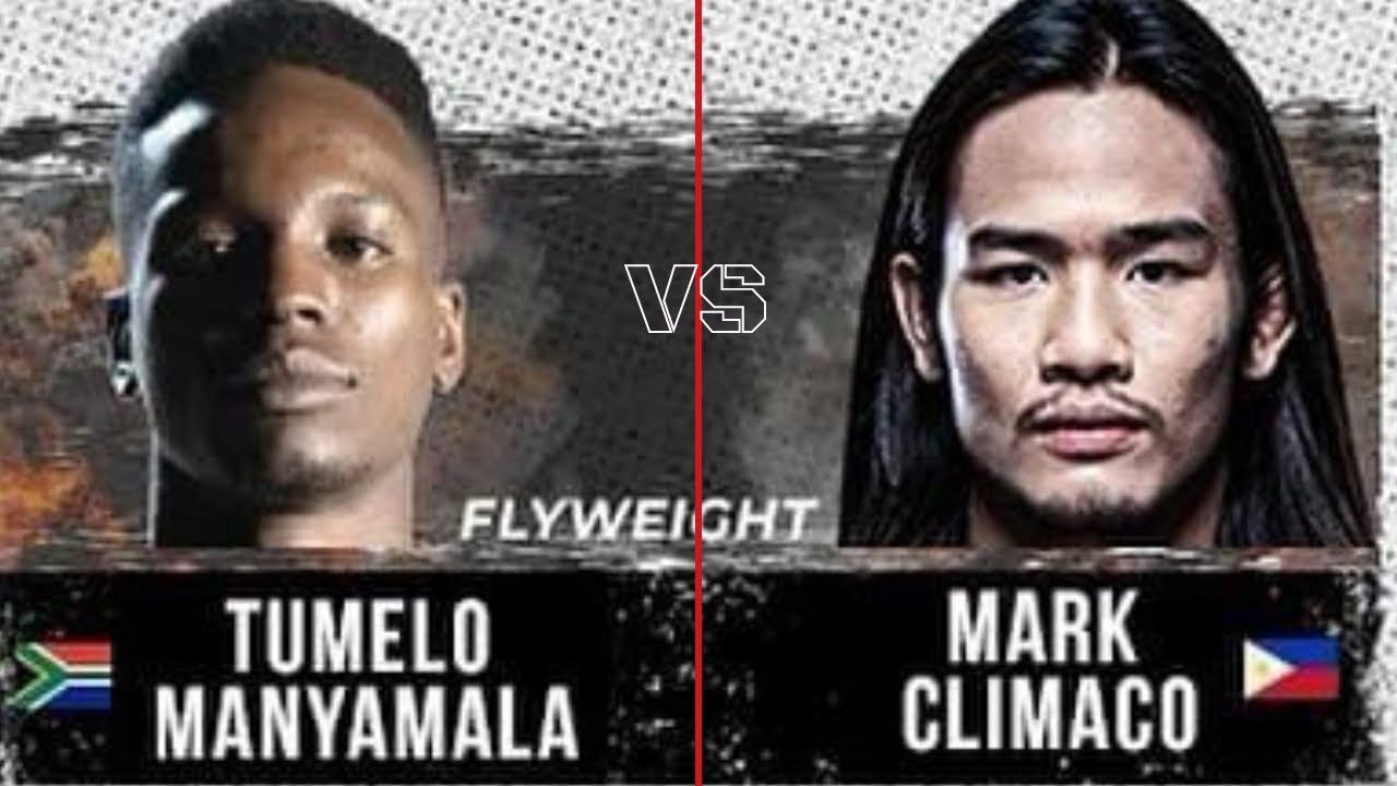 UAE WARRIORS 46 - 🇵🇭 MARK CLIMACO VS 🇿🇦 TUMELO MANYAMALA - YouTube