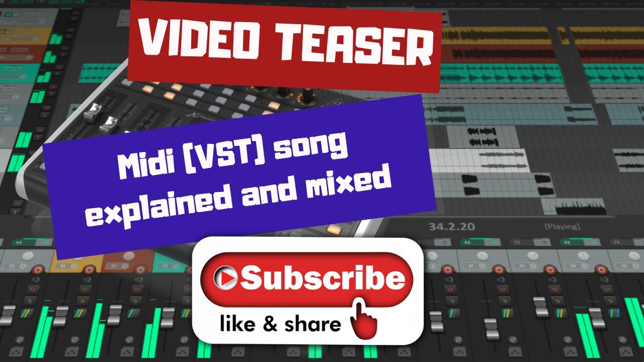 Mixing with Reaper | Complete song produced with VST/MIDI instruments ...