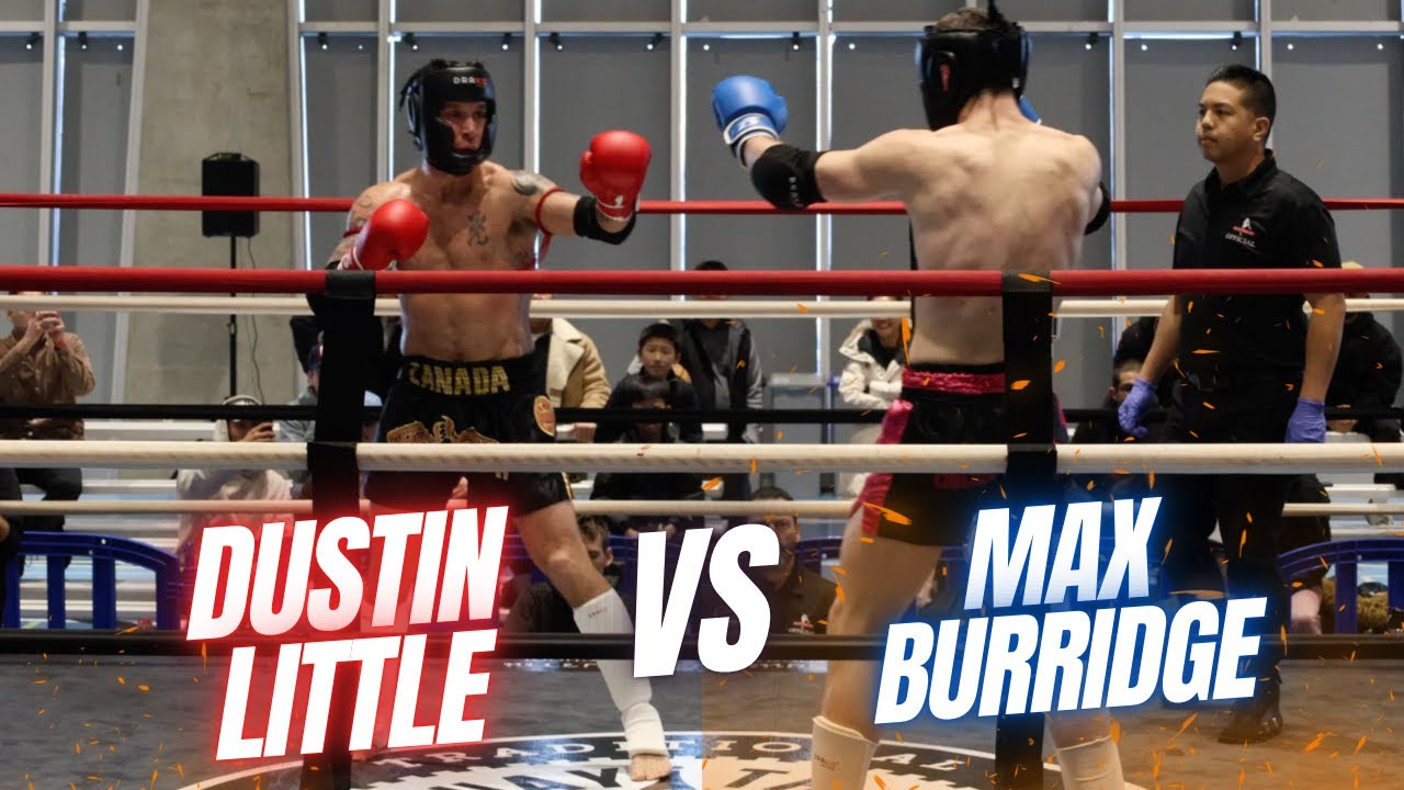Muaythai BC Provincial Championships - Fight 16 - Dustin Little vs Max ...
