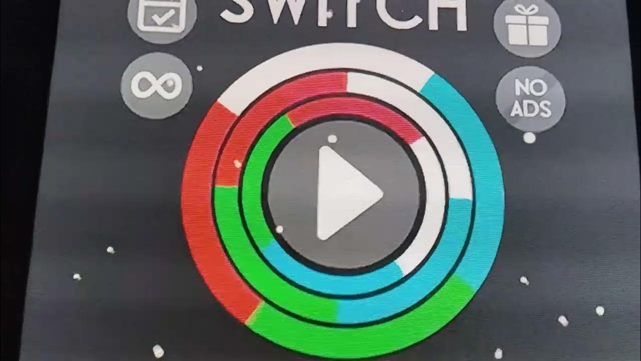 Color switch game without music - YouTube