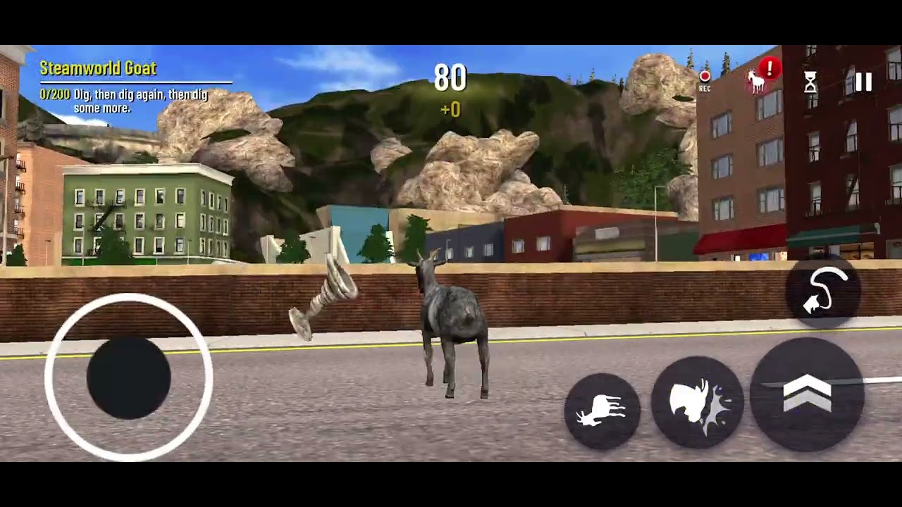How to get tornado goat in goat simulator - YouTube