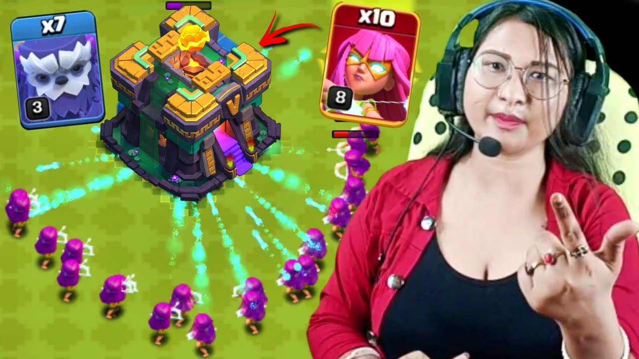 Th14 Super Archer Attack Strategy| Th14 Attack| Super Archer Blimp ...
