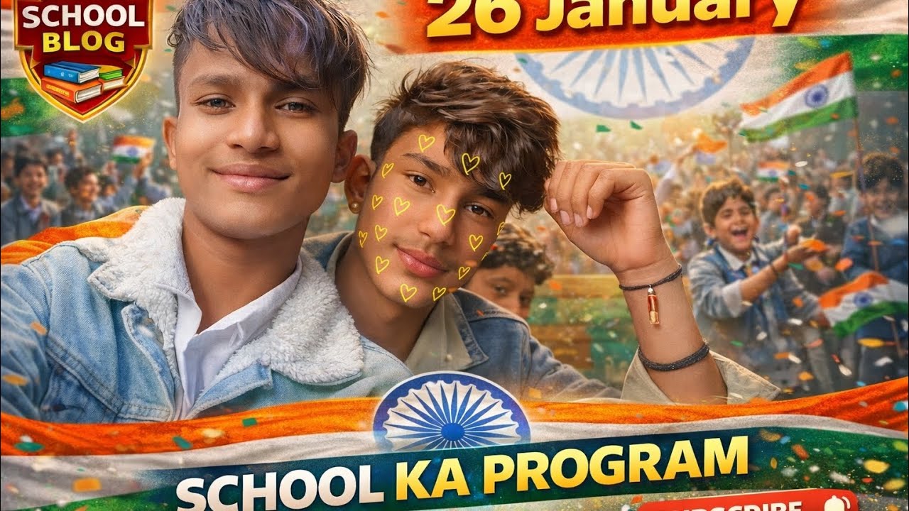 🇮🇳2026, 26 JANUARY PROGRAM SCHOOL KA BLOG - YouTube