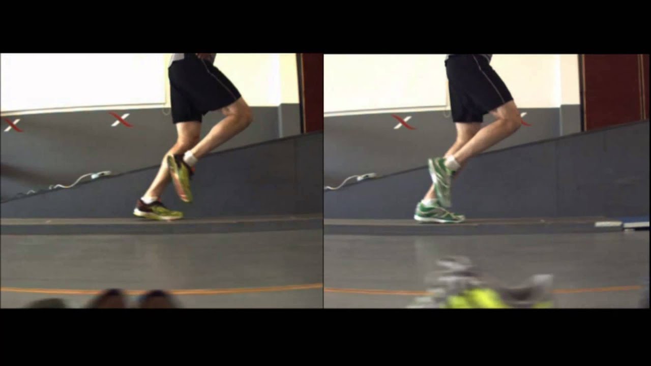 Side by Side Running Shoe Comparison - YouTube