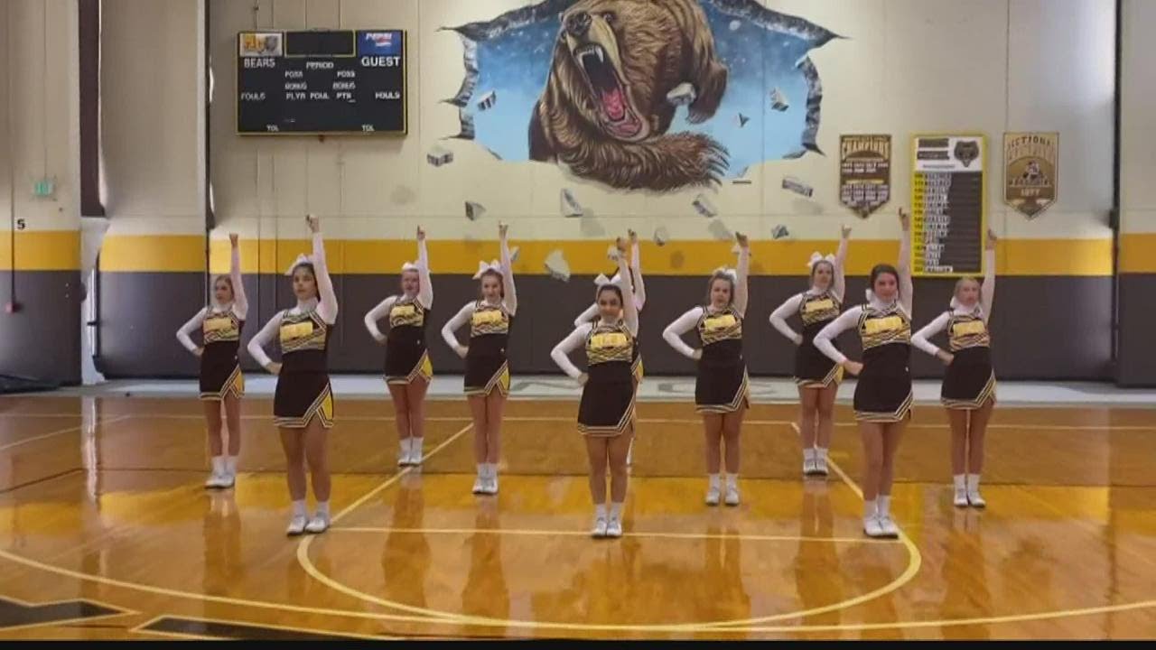 OPFB Cheerleaders of the Week: Monroe Central High School - YouTube