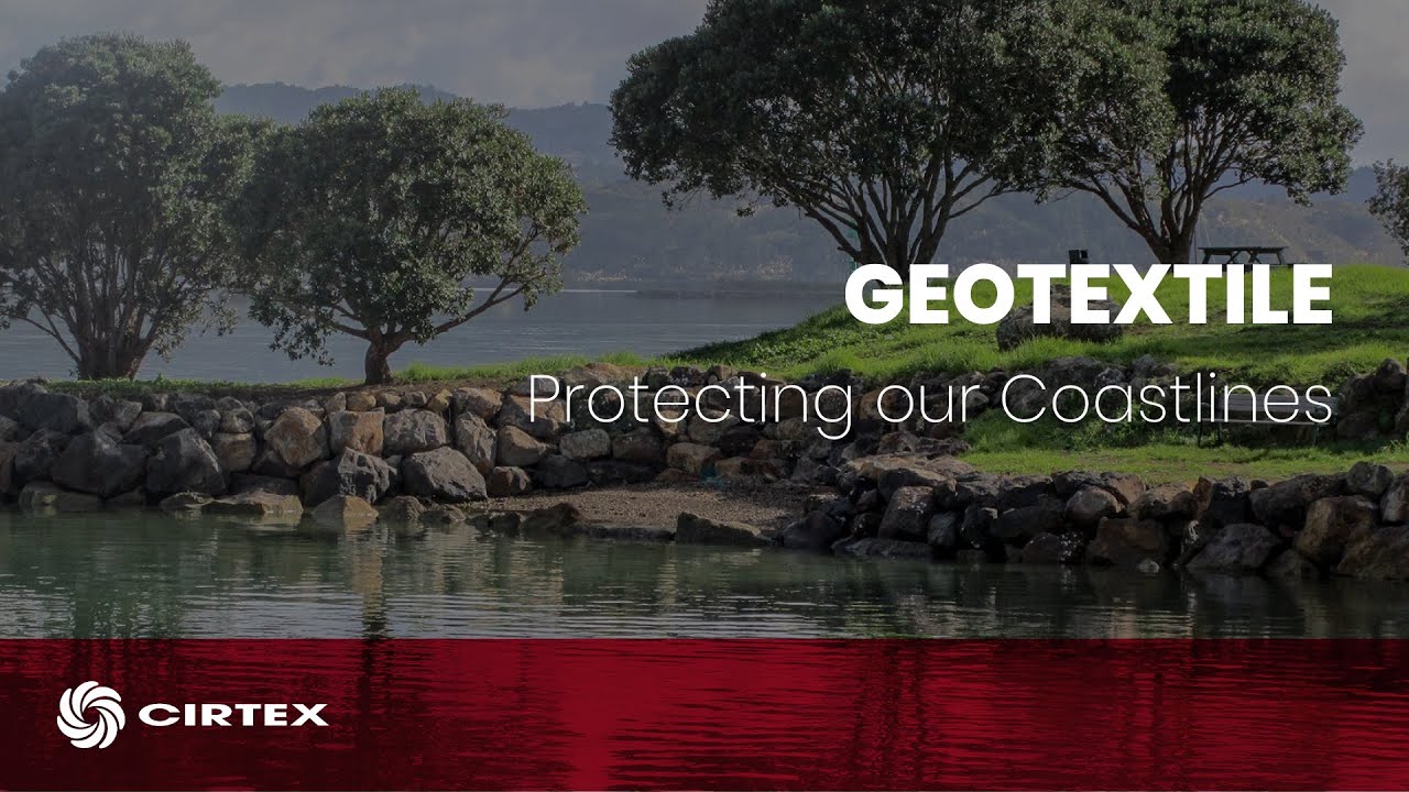 Geotextile Protecting our Coastlines - YouTube