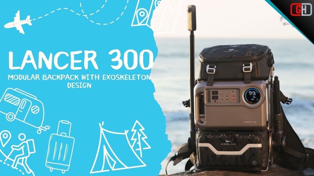 The Lancer 300: The Ultimate Urban EDC Backpack - YouTube