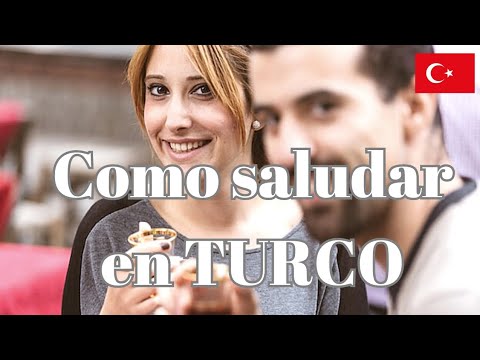 Cómo saludar en turco... - YouTube