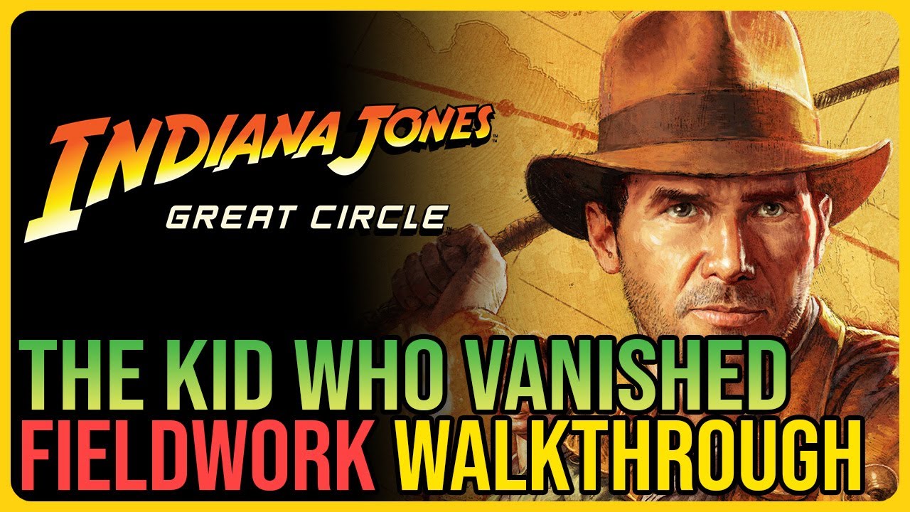 The Kid Who Vanished Indiana Jones and the Great Circle - YouTube