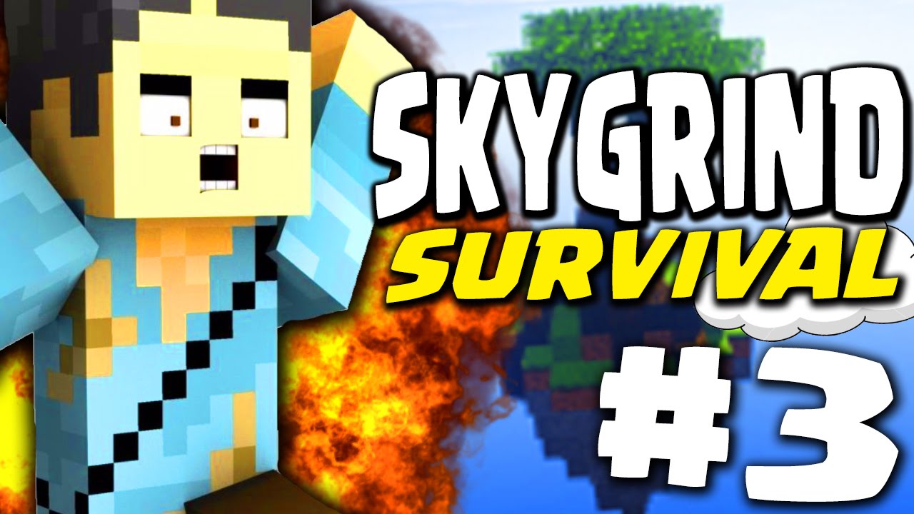 SKYGRIND SURVIVAL: UNA PISCINA IN CASA!! SONO BLOCCATO!! #3 - YouTube