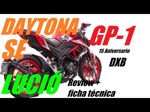 Daytona GP1 250cc // Review COMPLETO // DIEGO XAVIER BIKER - YouTube