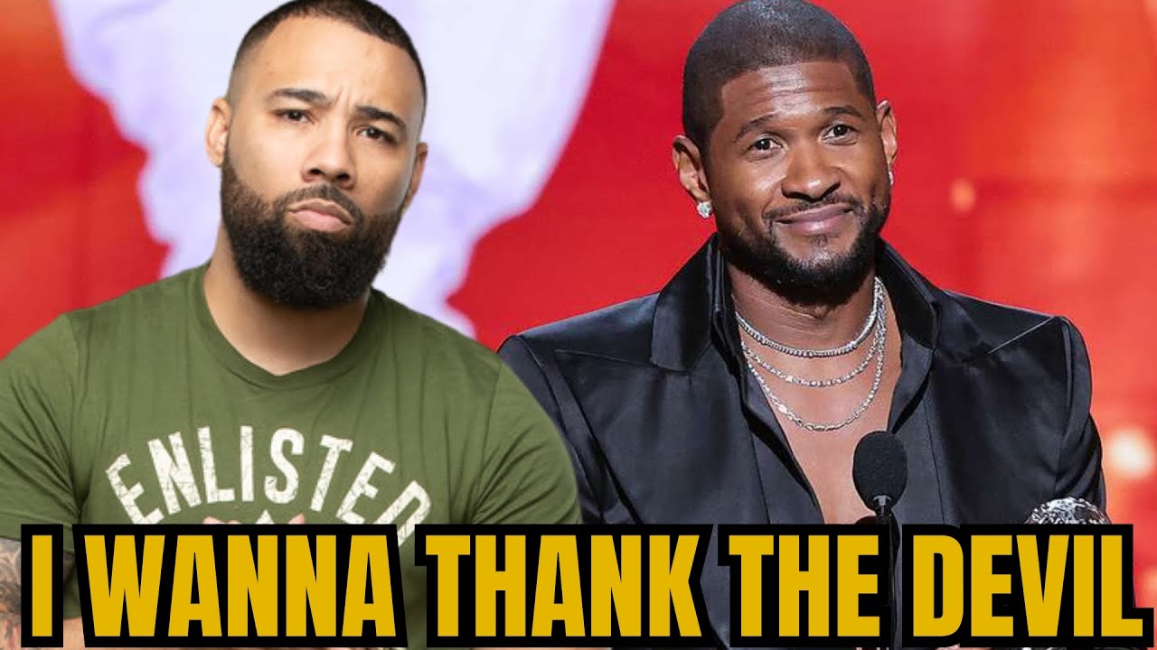 Usher Thanks The Devil For Award And Tries To Catch Himself But This Is ...