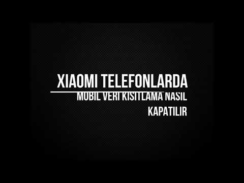 Xiaomi Telefonlarda Mobil Veri Kısıtlama Nasıl Kapatılır