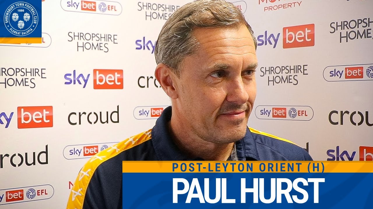 POST-LEYTON ORIENT | Paul Hurst reflects on outstanding performance ...