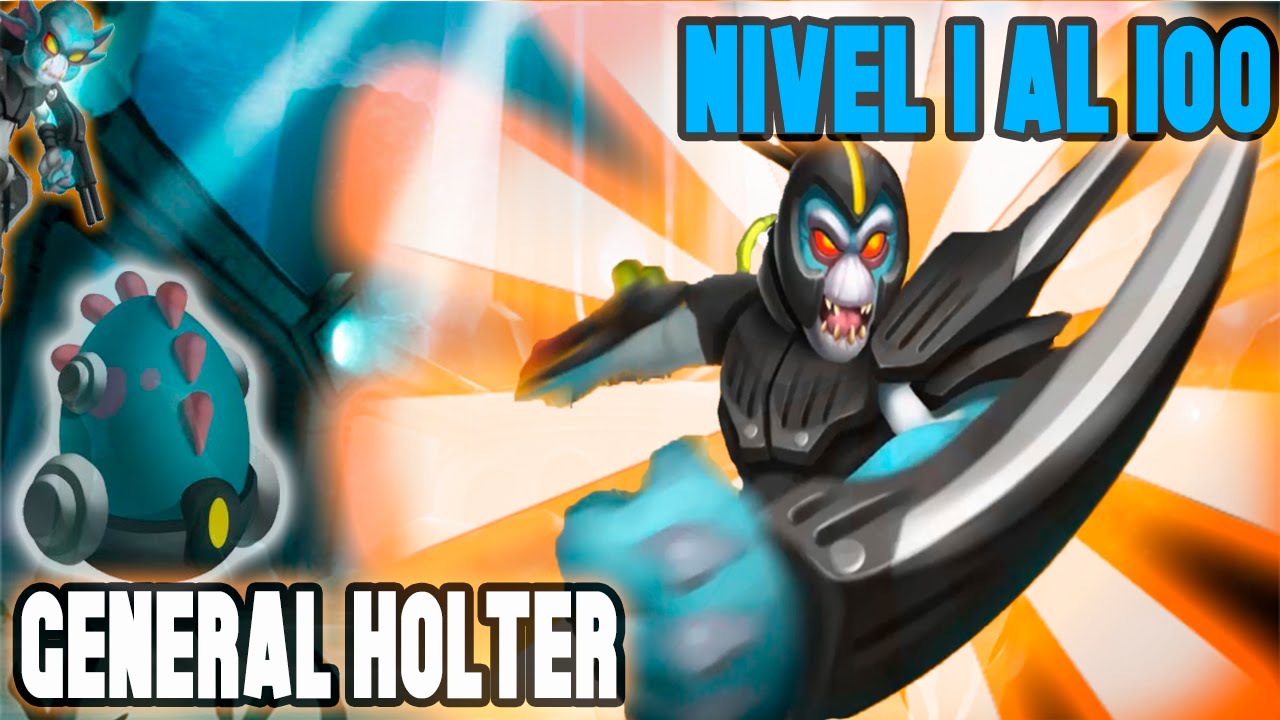 Monster Legends - General Holter (Nivel 1 al 100) + Combate - YouTube