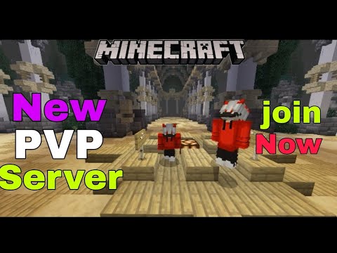 NEW PVP SERVER IN MINECRAFT || PE + JAVA || JOIN NOW FAST... part 112 ...