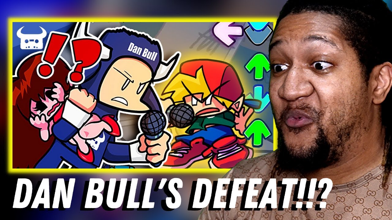 Reaction to Boyfriend vs Dan Bull | Friday Night Funkin' Battle | FNF ...