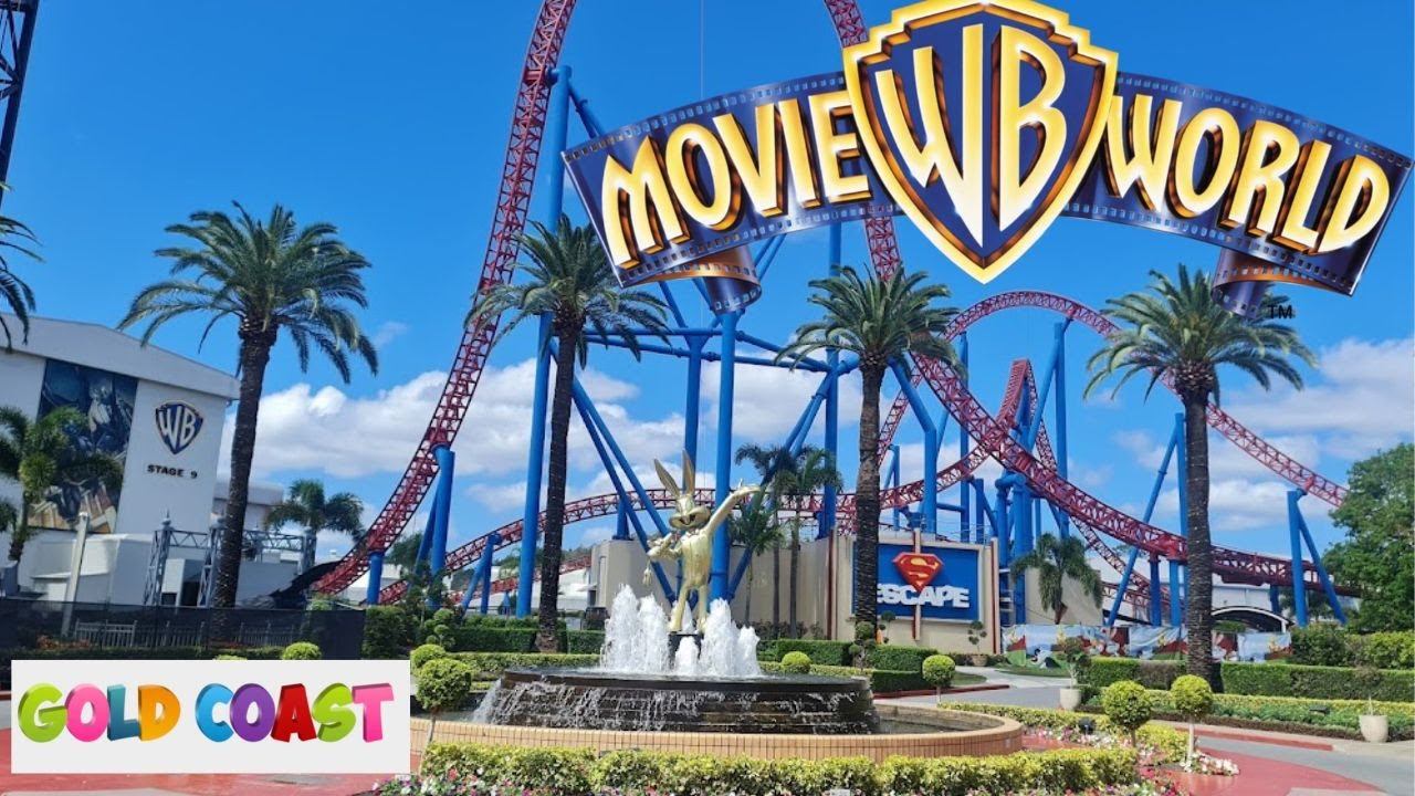 Movie World Gold Coast - Walk Through Tour 2024 - YouTube