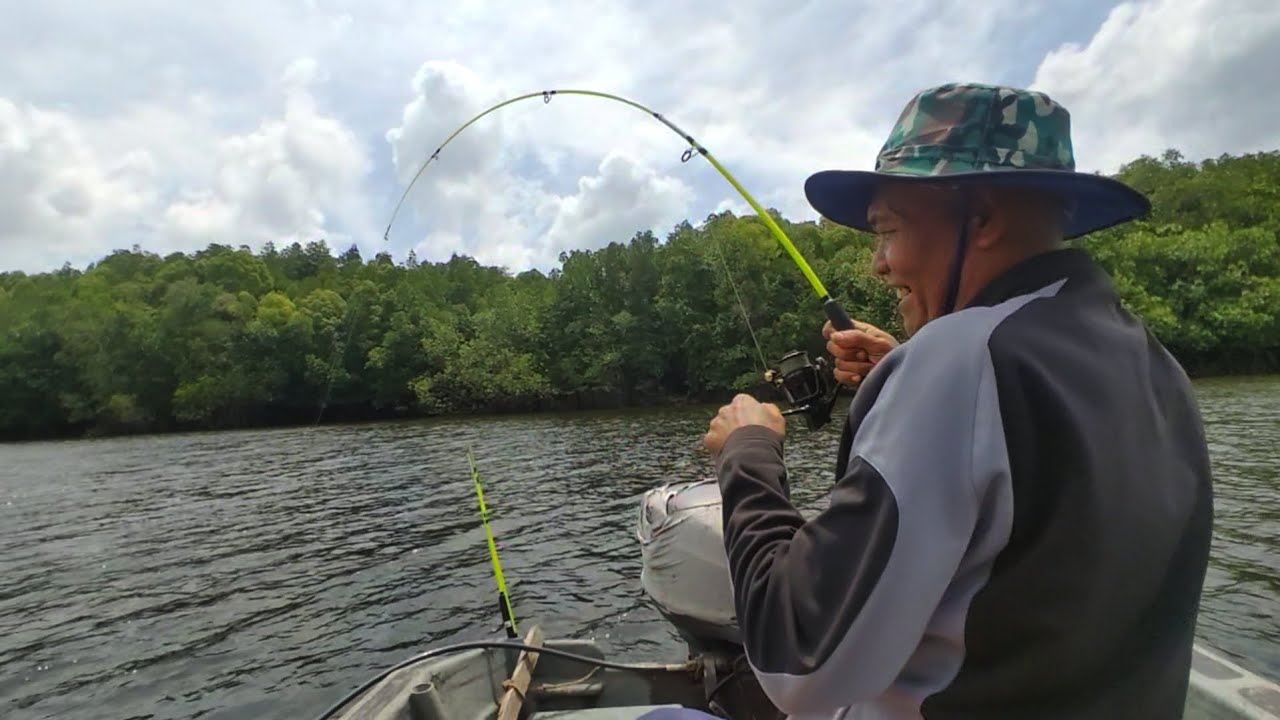 Mancing Berhanyut Di Sungai Redan Jom Tengok Ape Hasilnya! Bersama Abg ...