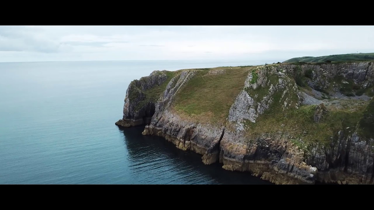 Lydstep beach (south wales) - YouTube
