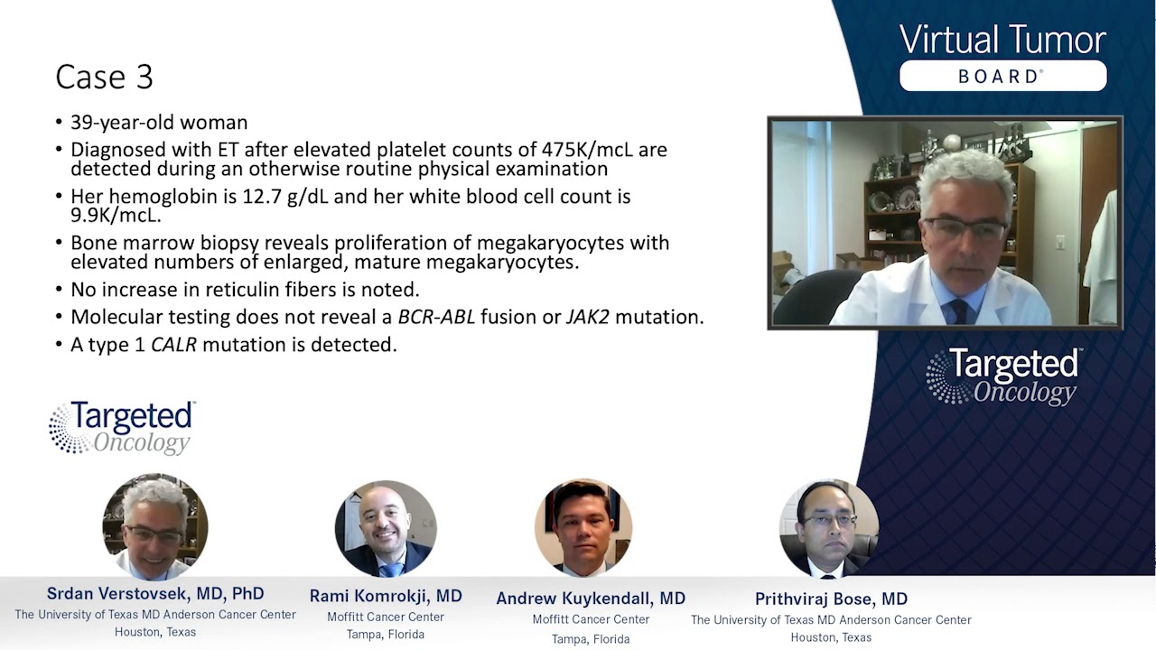 Case 3: A 39-Year-Old Female With Essential Thrombocythemia - YouTube