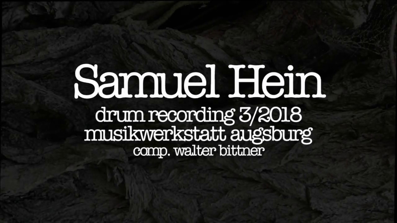Samuel Hein Musikwerkstatt Drums - YouTube